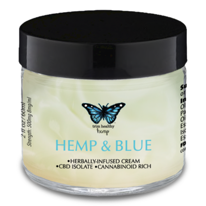 Hemp & Blue CBD Isolate Cream 2oz – Trim Healthy Mama Store